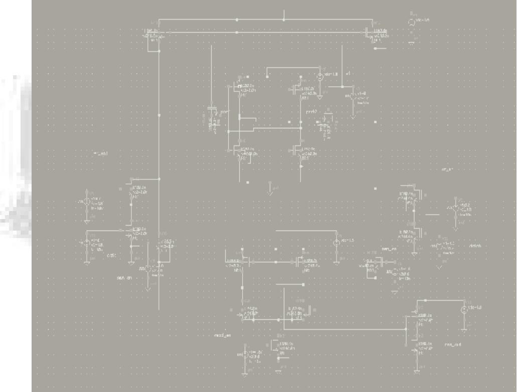 6-t static ram cell schematic