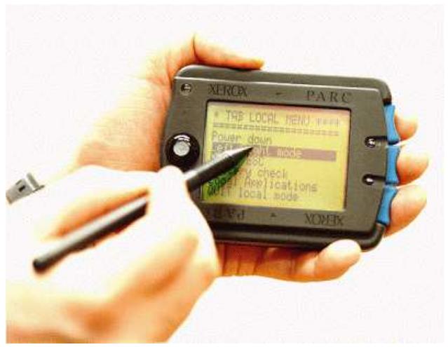 The xerox tab can be considered to be the prototype and