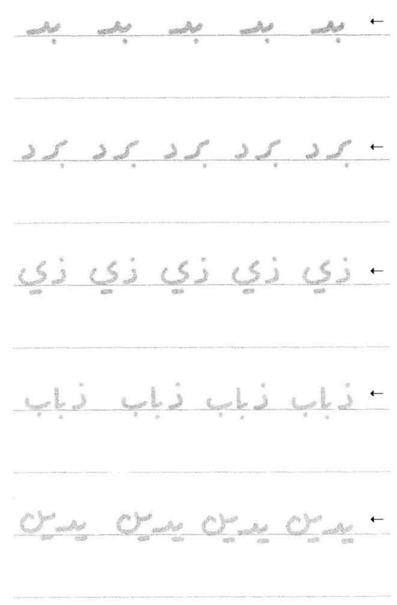 (PDF) Mastering Arabic Script a guide to handwriting Contents