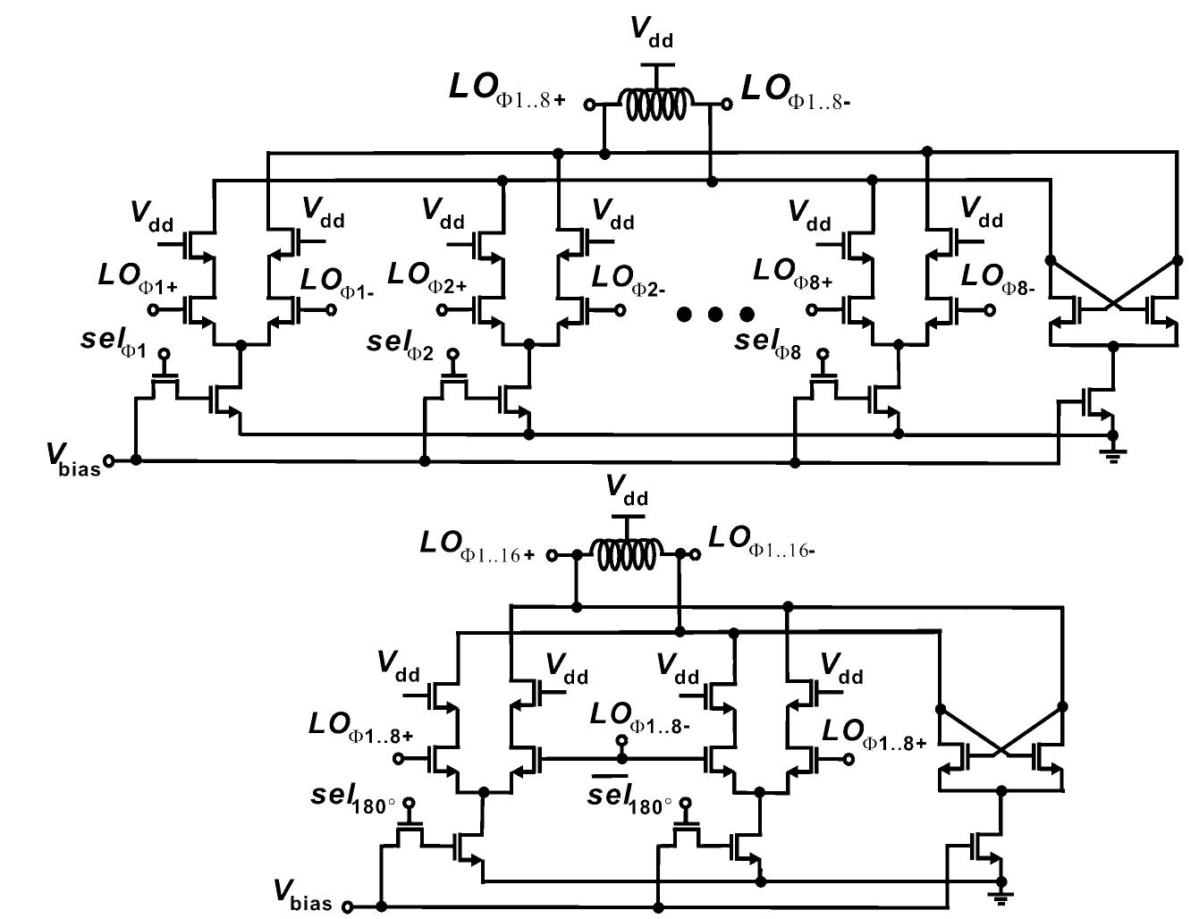 Schematics of phase selector.