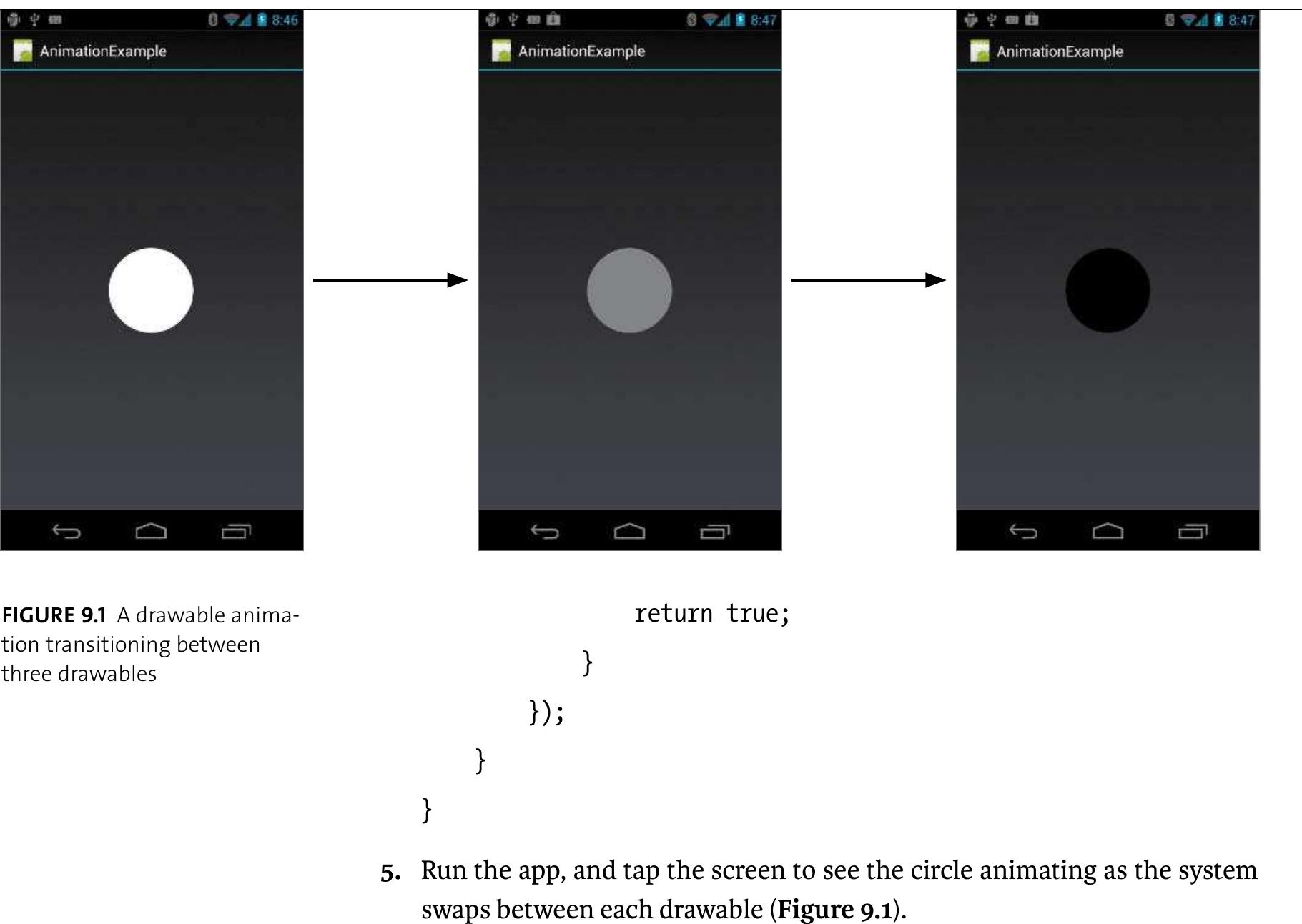 Figure 72 - Android UI Fundamentals Develop & Design