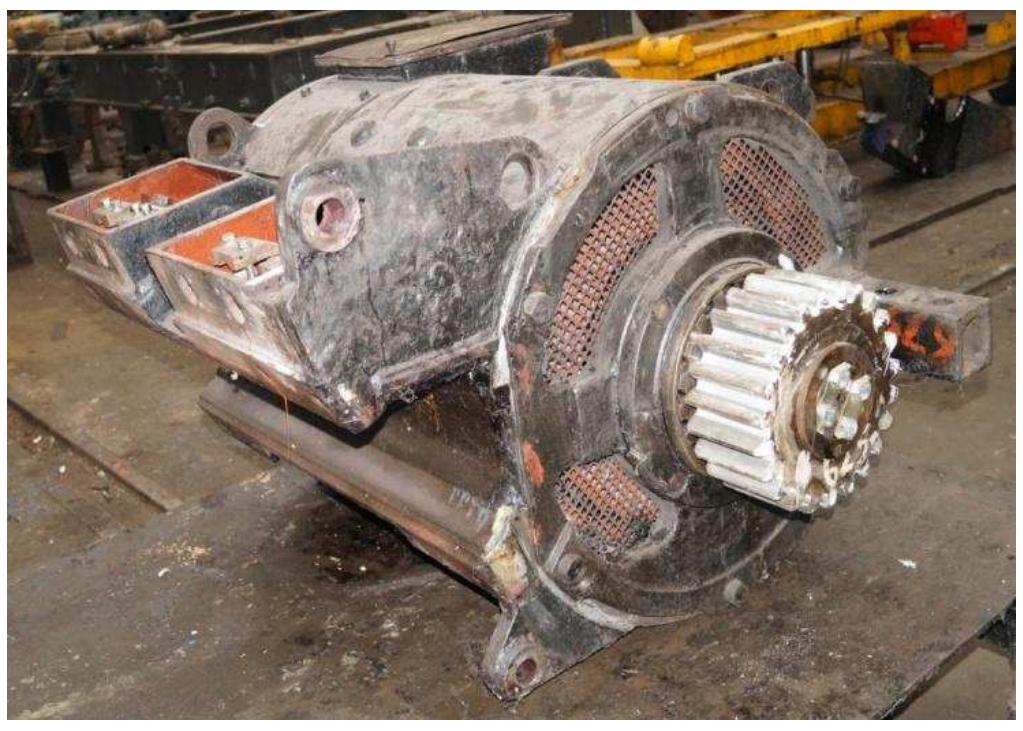 4.3.5 gear case: the bogies are fitted with hitachi