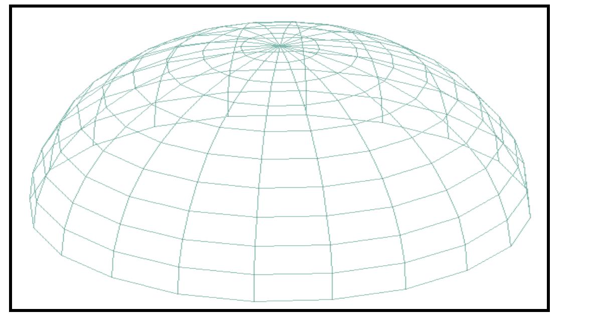 -5: definition sketch showing the geometry of dome in the