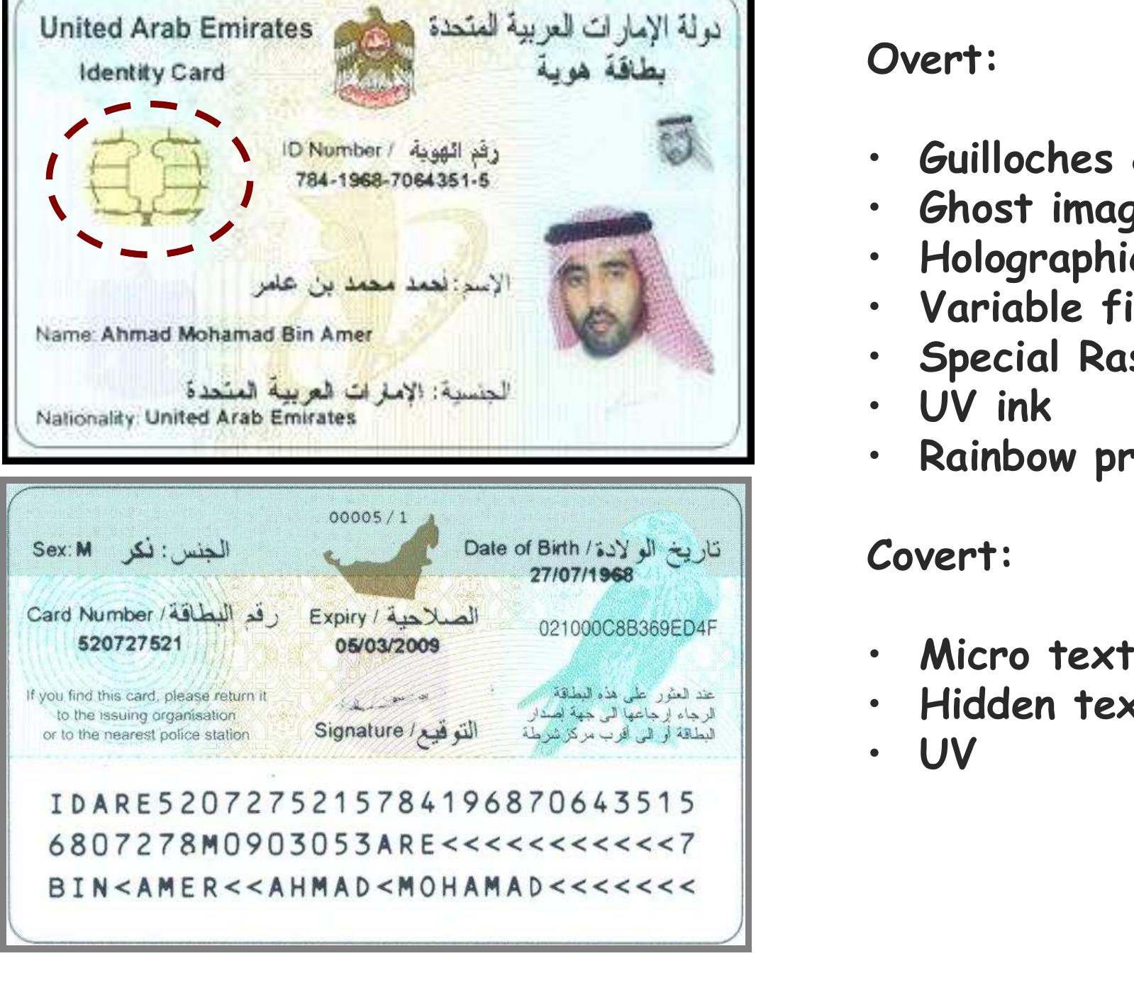 Figure 19 - UAE National ID Card Project: Roadmap to