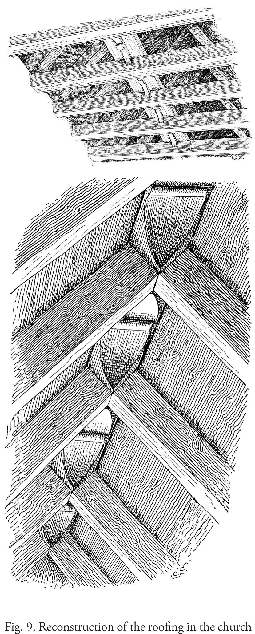 Figure 7 - Medieval Roof Trusses in Churches of Northern