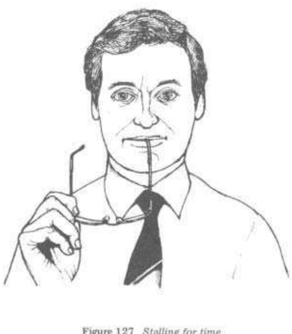 Figure 84 - from Pease, Allan - Body Language (1988