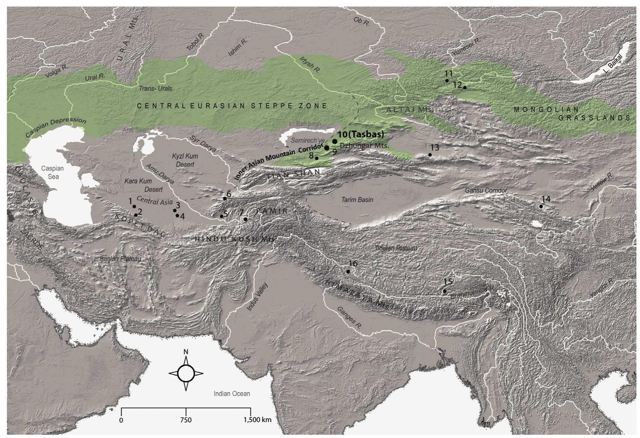 Figure 1 - from Late Bronze Age agriculture at Tasbas in the