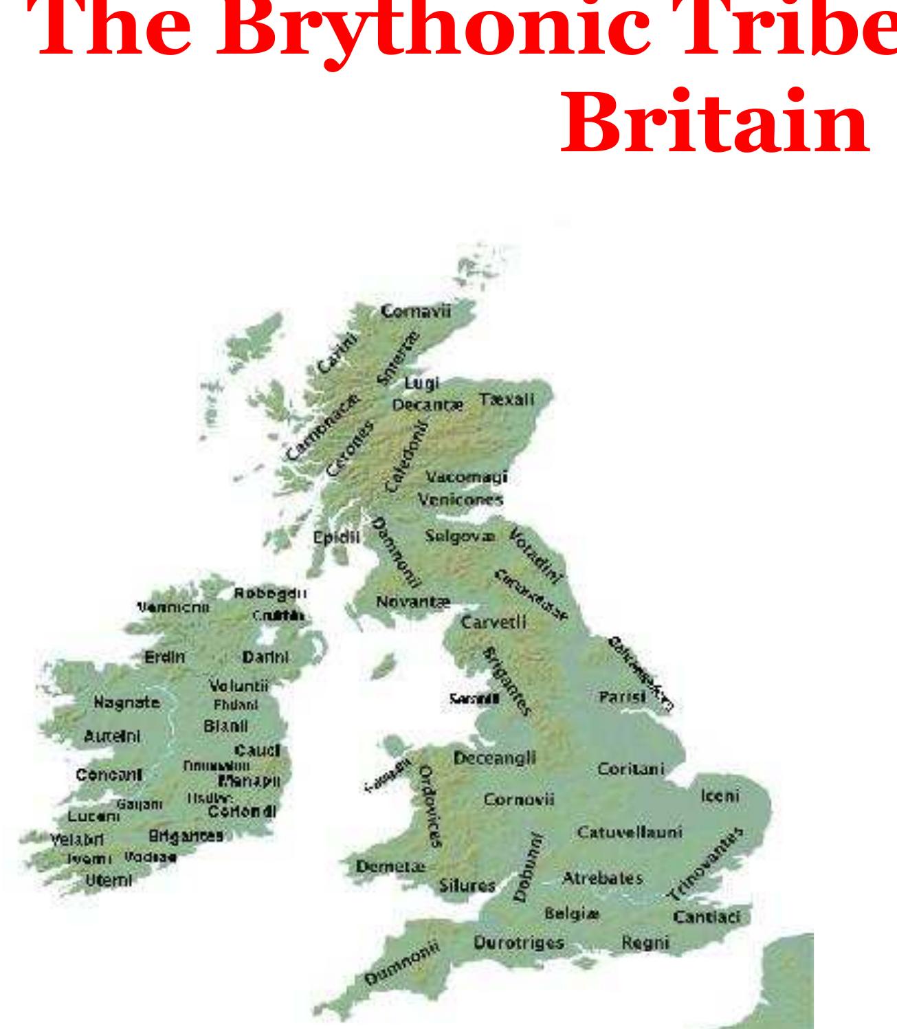The celtic (brythonic) tribes of roman britain. for a larger