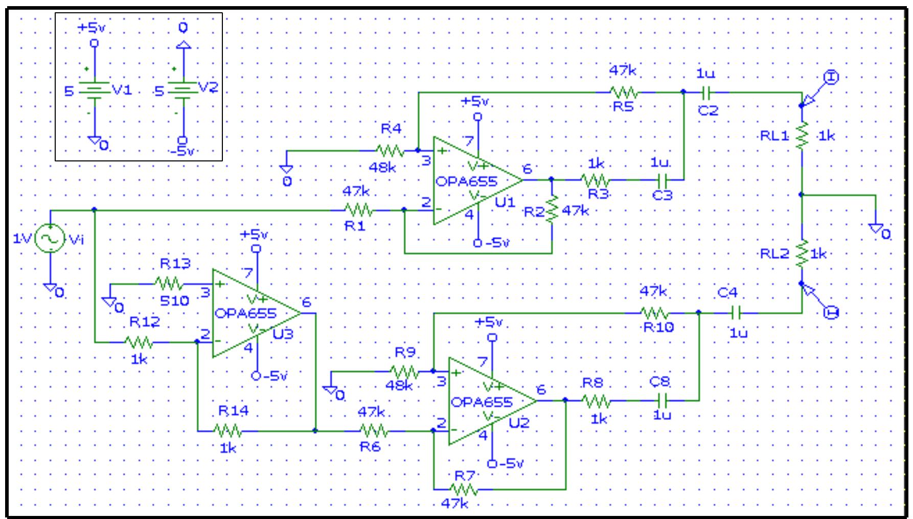 A3.1 - diagram schematic for measuring the output current