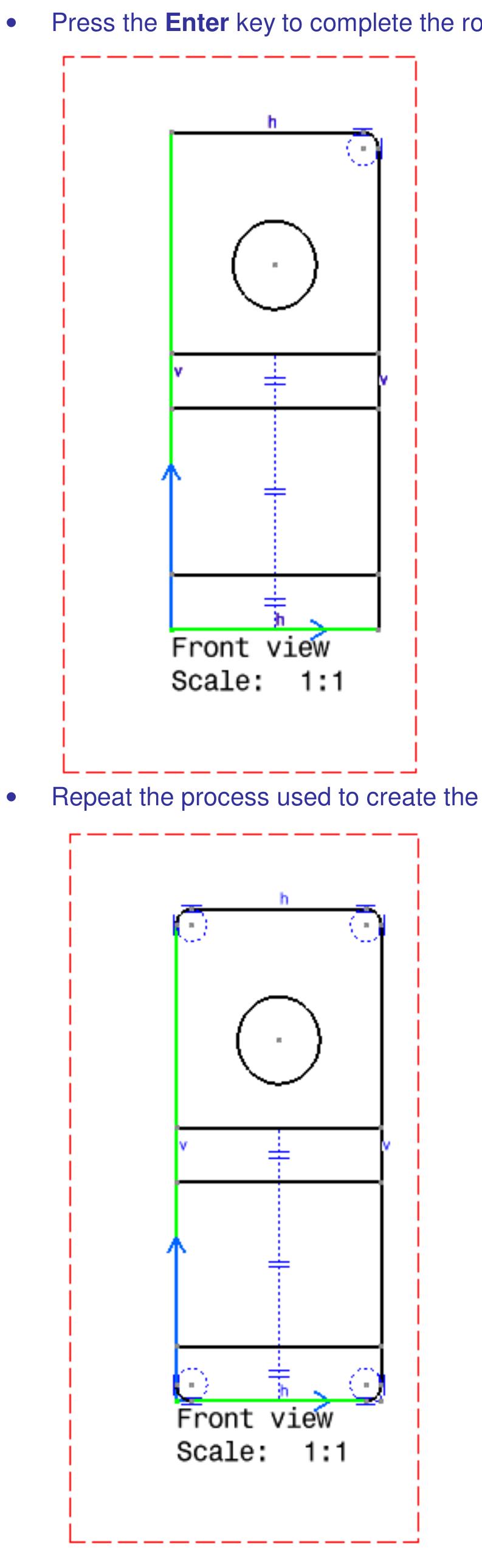 Figure 43 - CATIA Detail Drafting