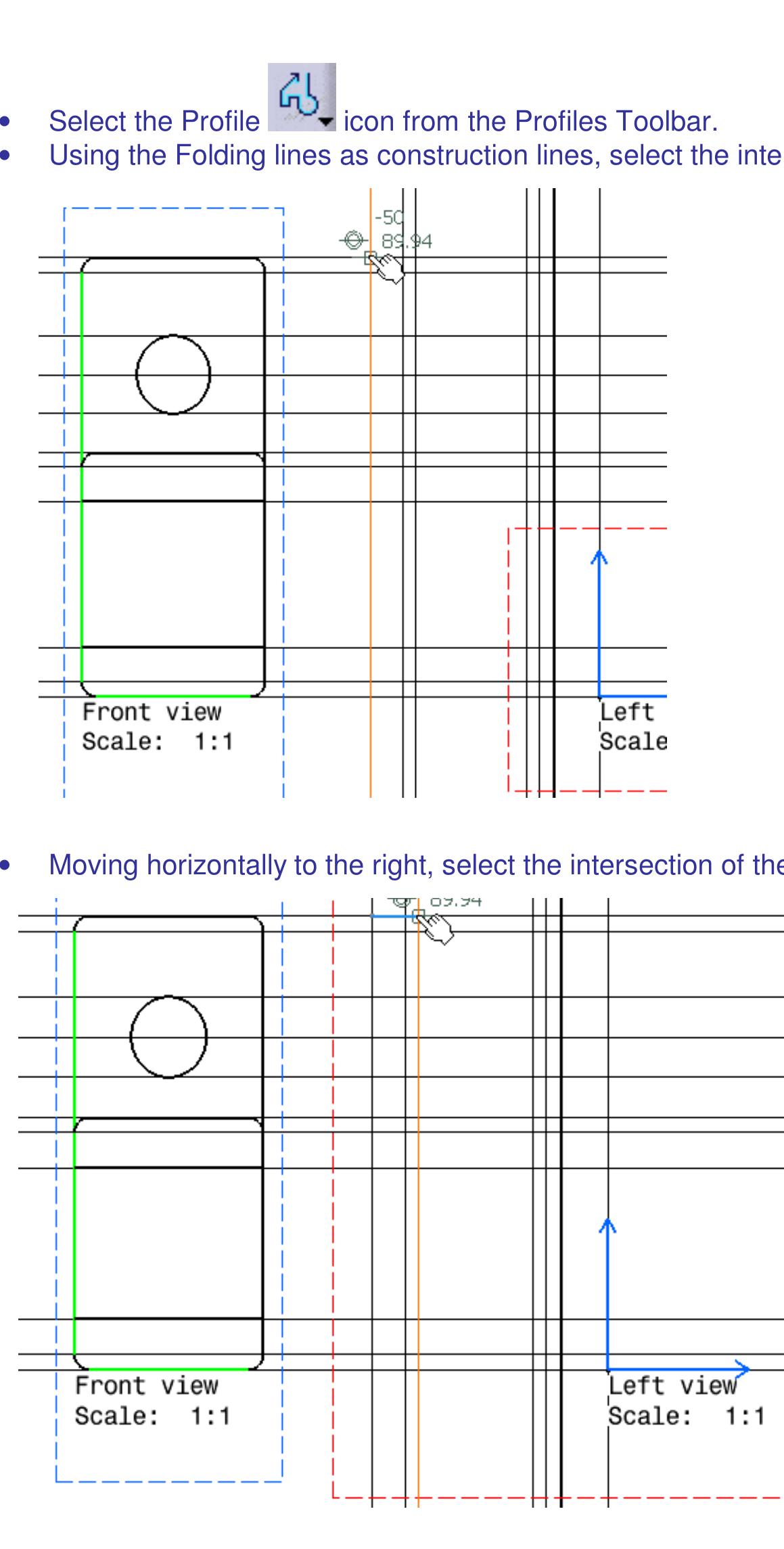 Figure 65 - CATIA Detail Drafting