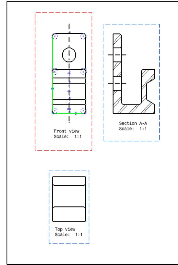 Figure 98 - CATIA Detail Drafting