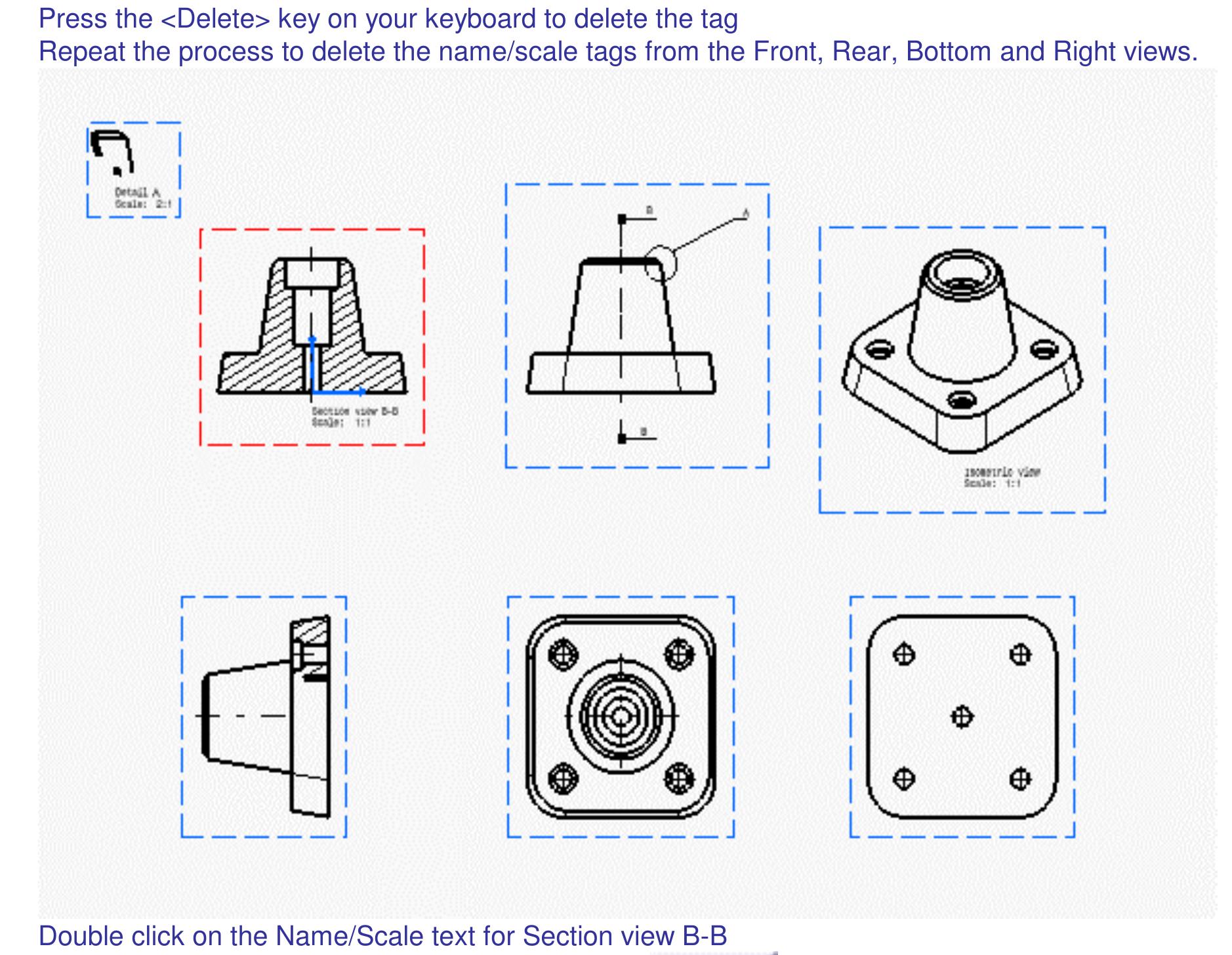 Figure 215 - CATIA Detail Drafting