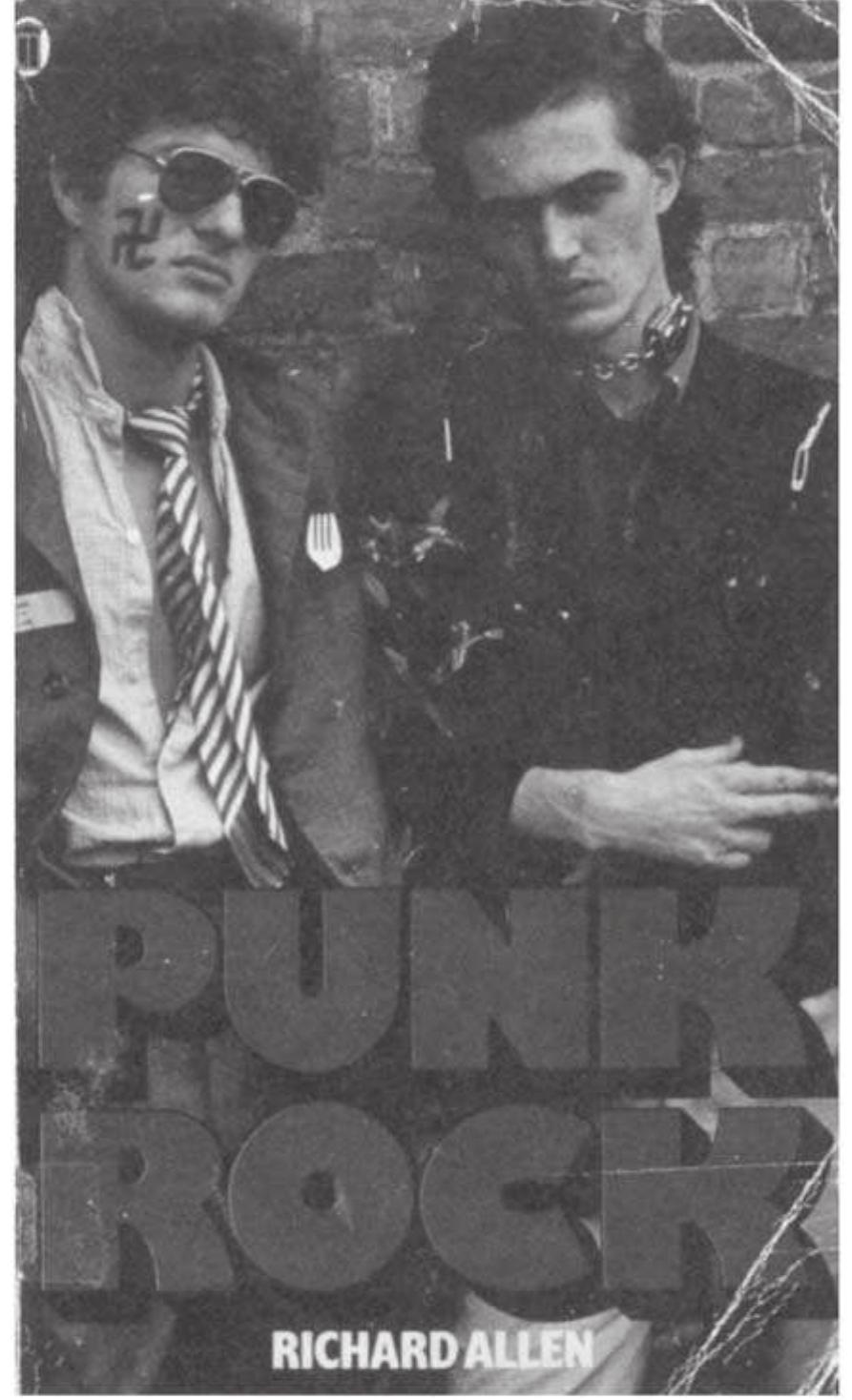 3 richard allen’s punk rock (1977). note plastic fork: very