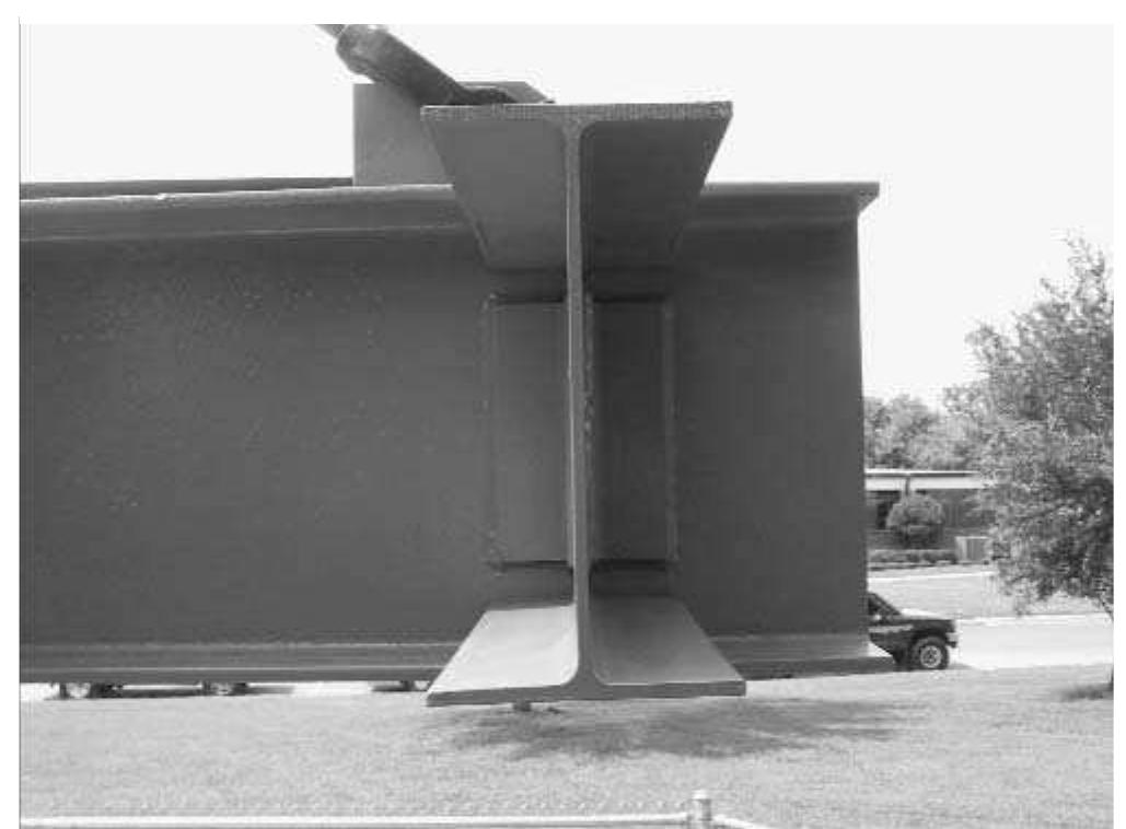 -16. shear connection: all-welded double-angle girder b6