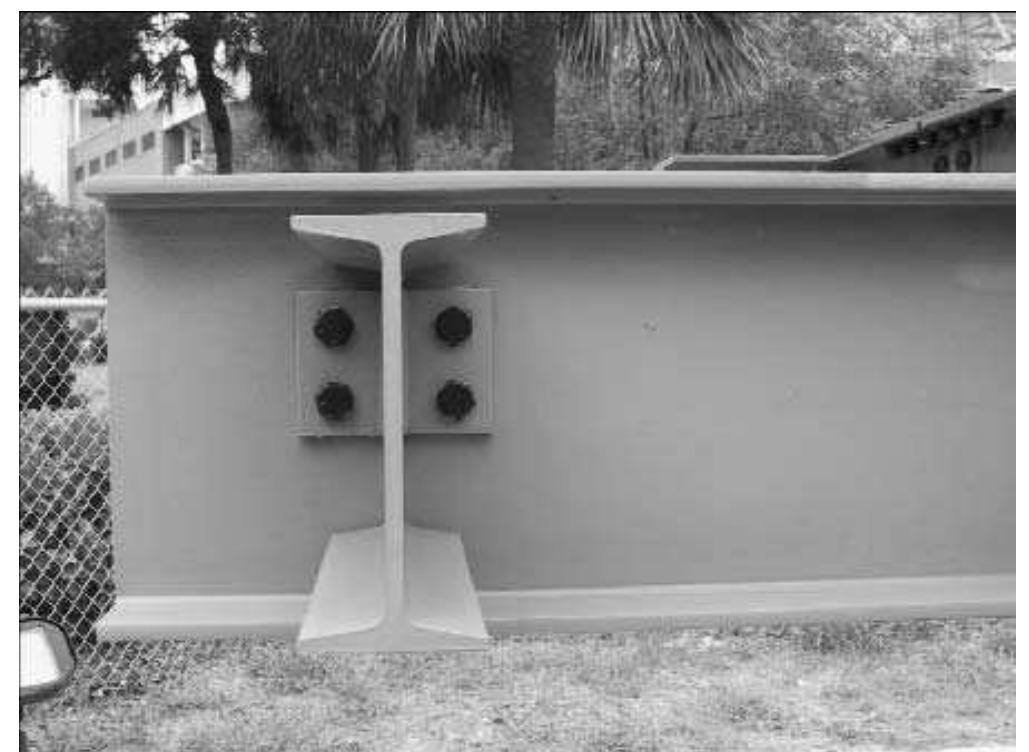 # igure 4-25. “shear connection: bolted shear end-plate