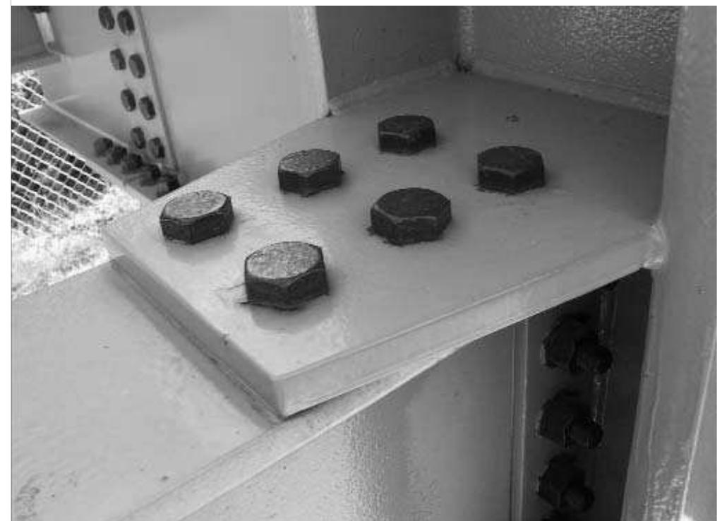 -3. moment connection: bolted flange plates column c1