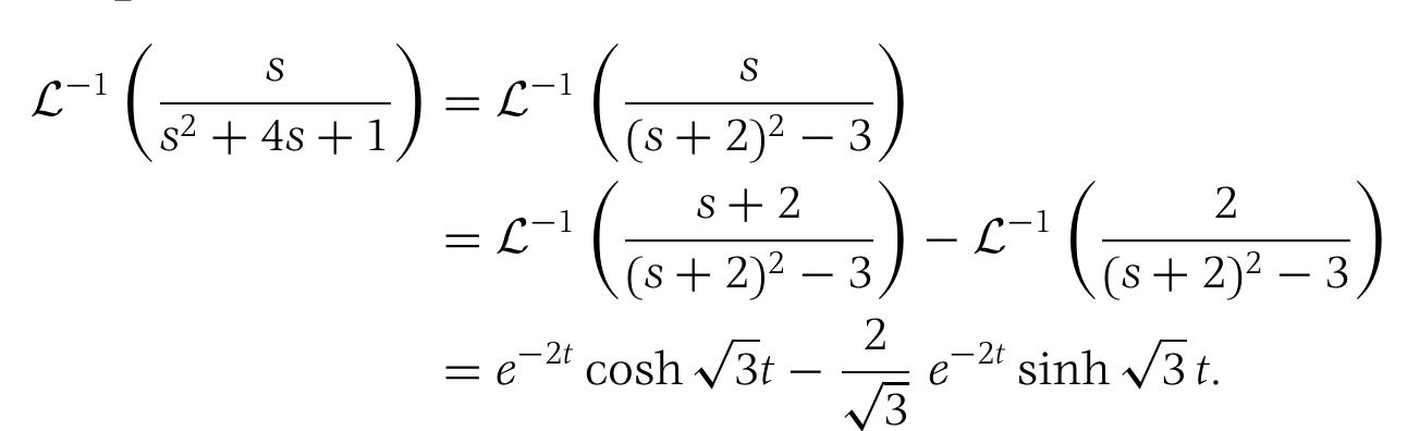 Figure 20 - The Laplace Transform - Theory and Applications
