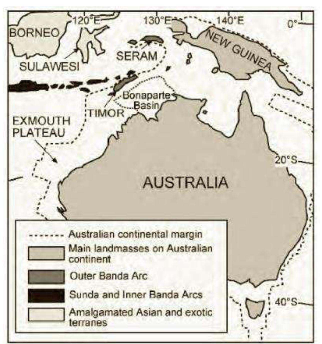 Figure 1 - from Summary of Timor Leste's Hydrocarbons