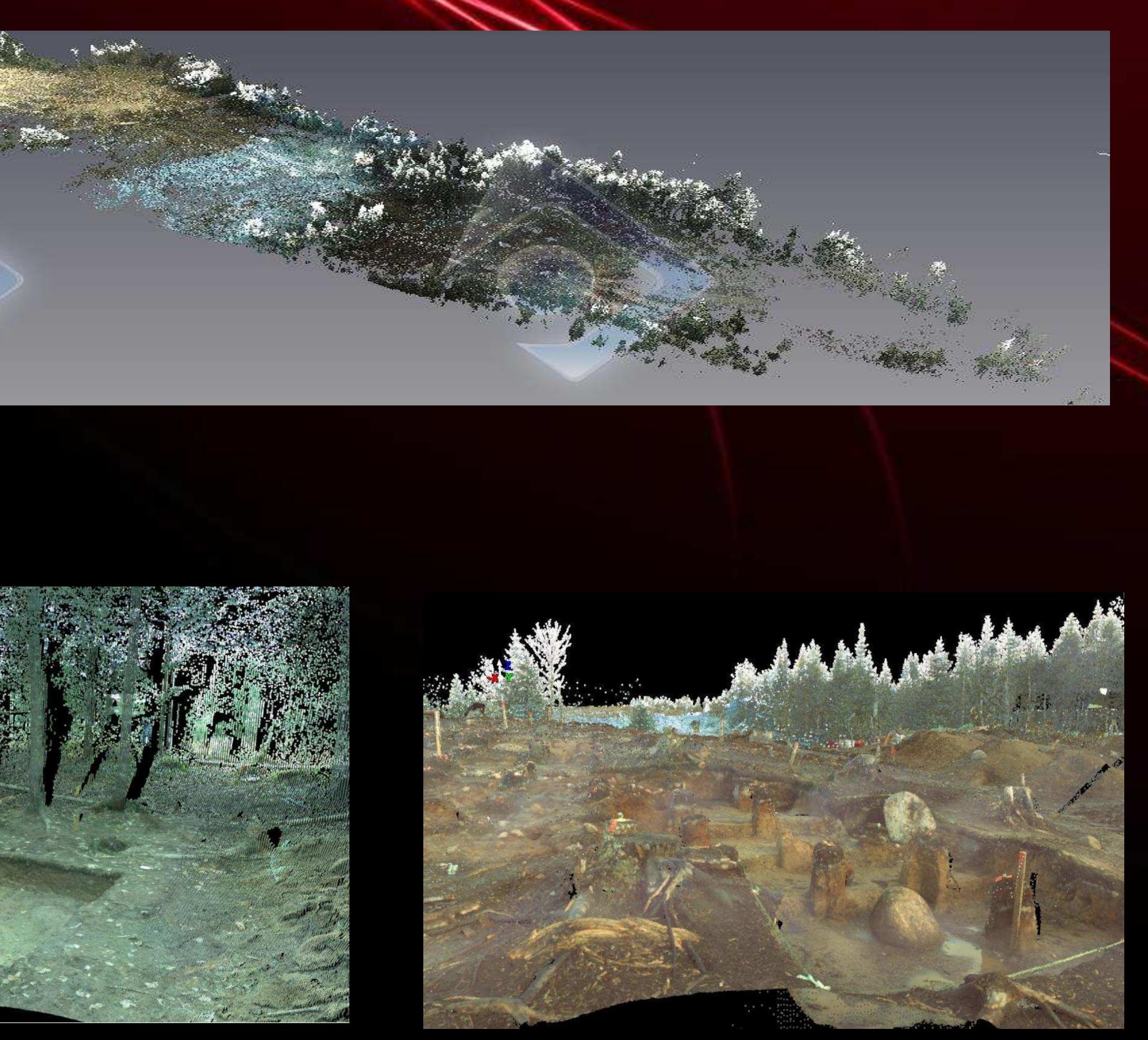 Figure 16 - Using Photogrammetry, Stack Shooting and Laser