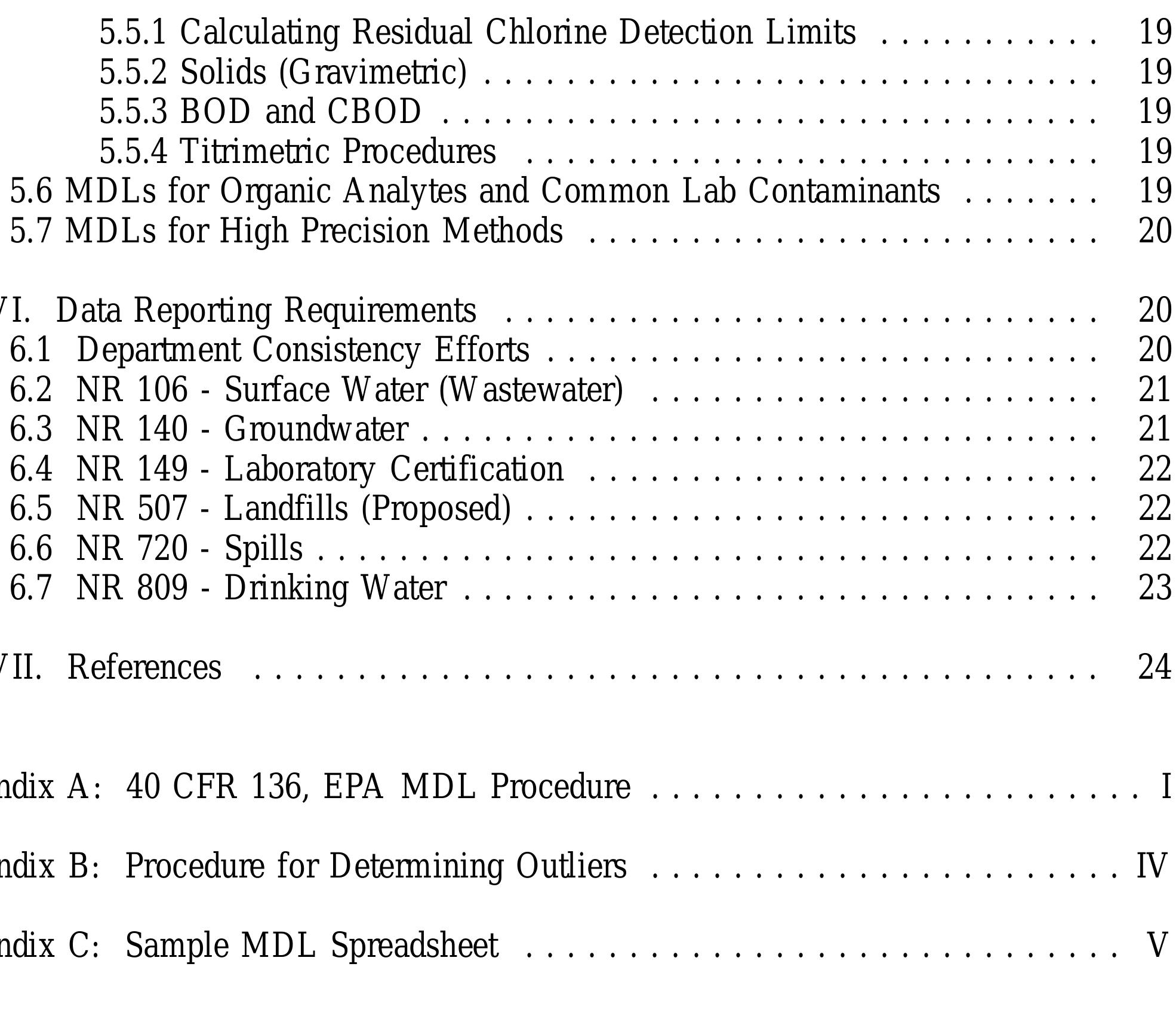 Pdf Analytical Detection Limit Guidance And Laboratory Guide For