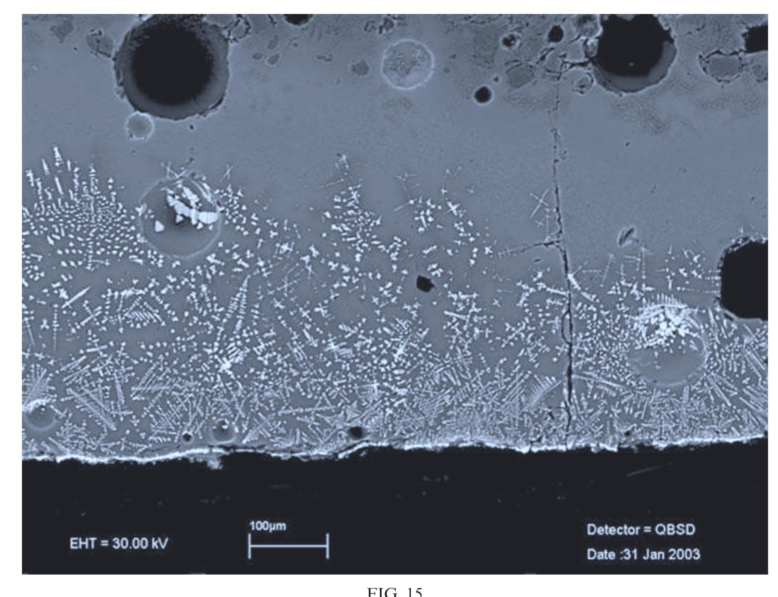 Ilkstone: scanning electron microscope image (back scatter
