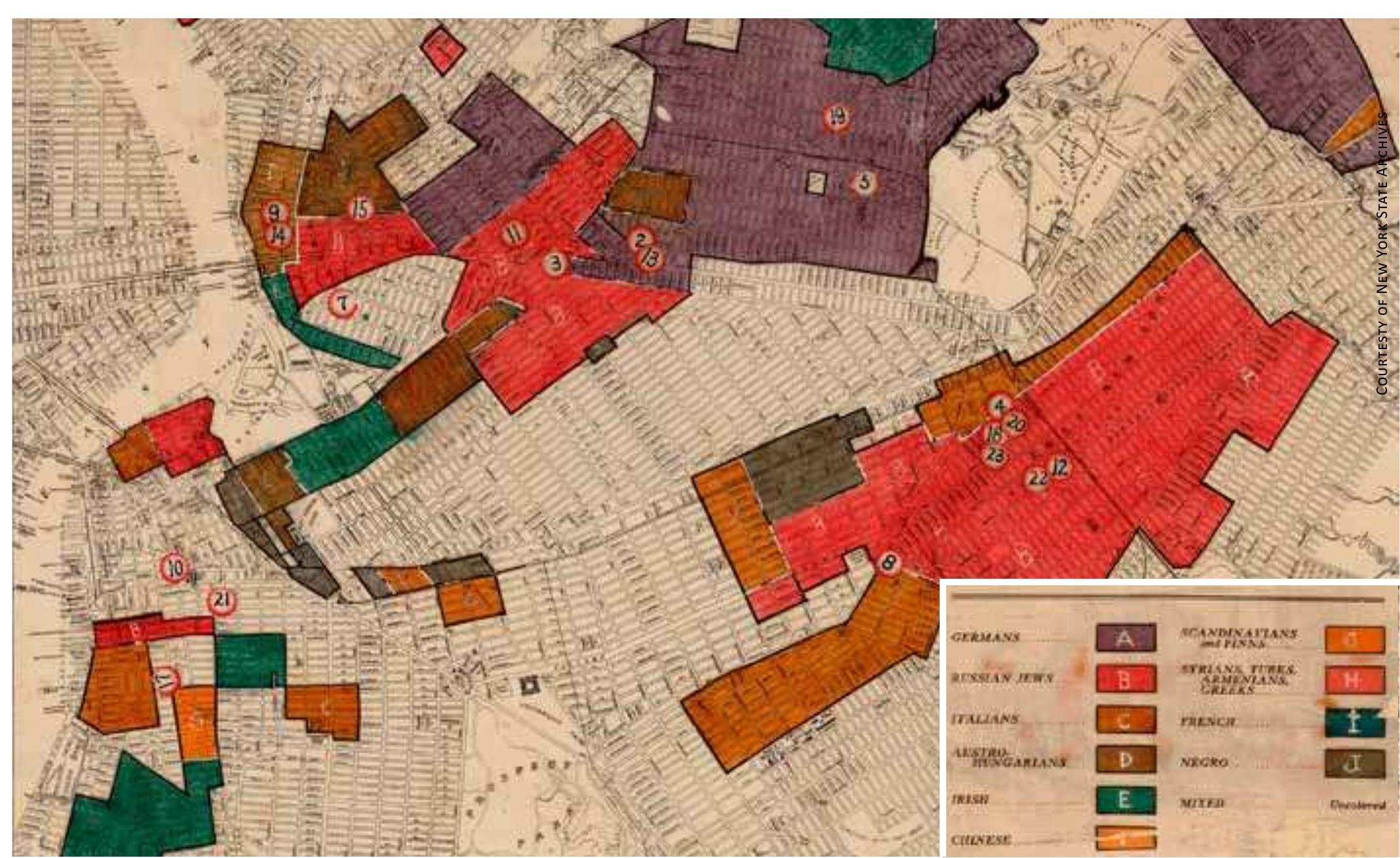 A history of nypd mapping: in 1919, the nypd and state