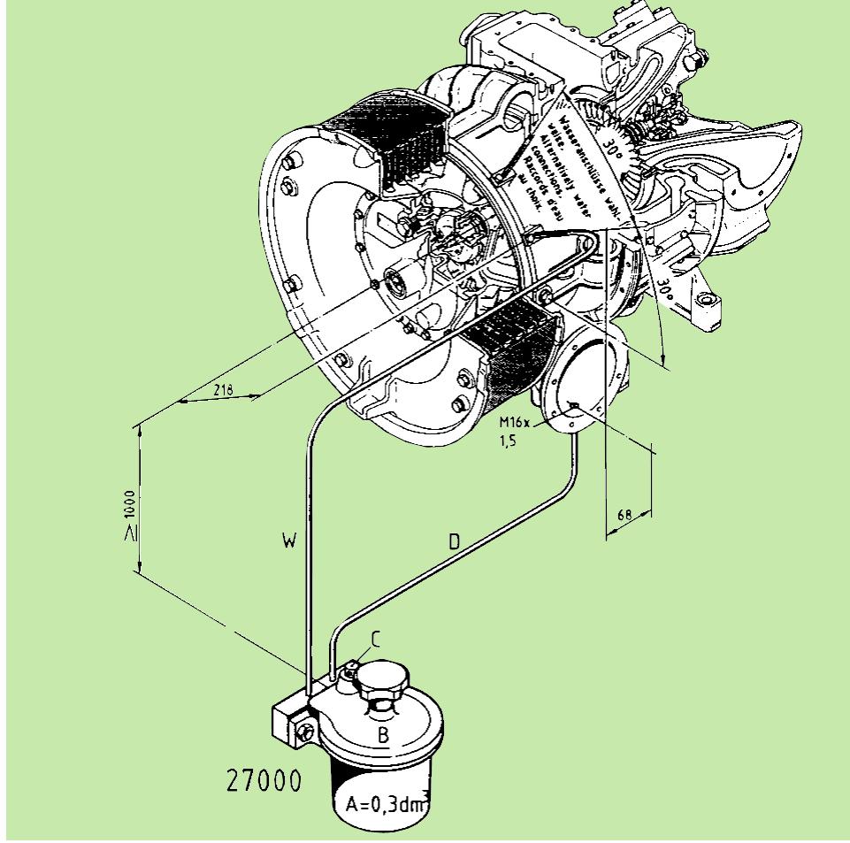 Waterwashing arrangement for cleaning a compressor. in time,