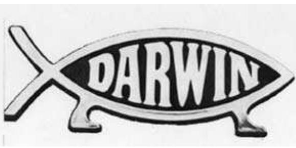 Recently, the jesus fish has spawned many varieties of fish