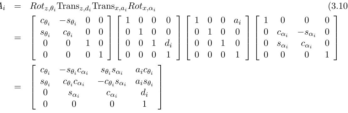 (PDF) Chapter 3 FORWARD KINEMATICS: THE DENAVIT-HARTENBERG CONVENTION