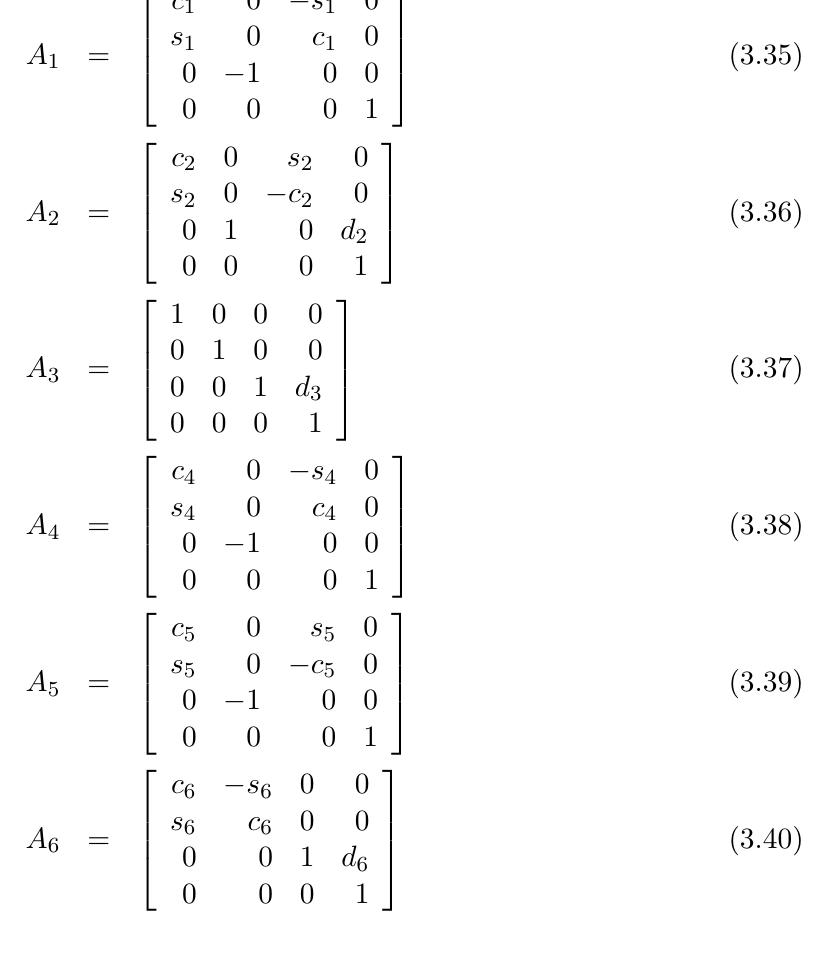 (PDF) Chapter 3 FORWARD KINEMATICS: THE DENAVIT-HARTENBERG CONVENTION