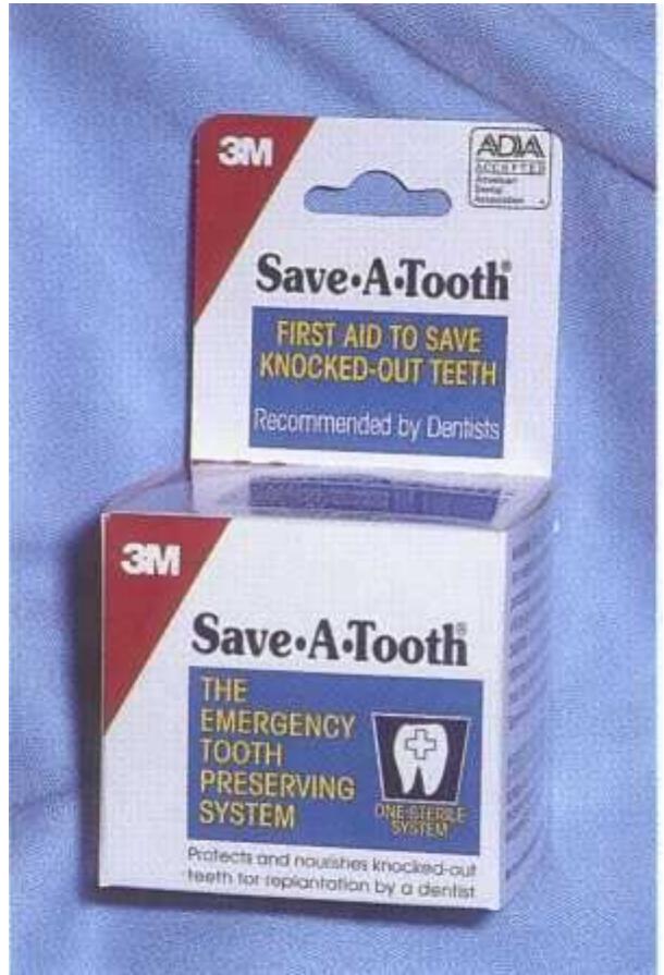-19 the save-a-tooth emergency tooth-preserving system is