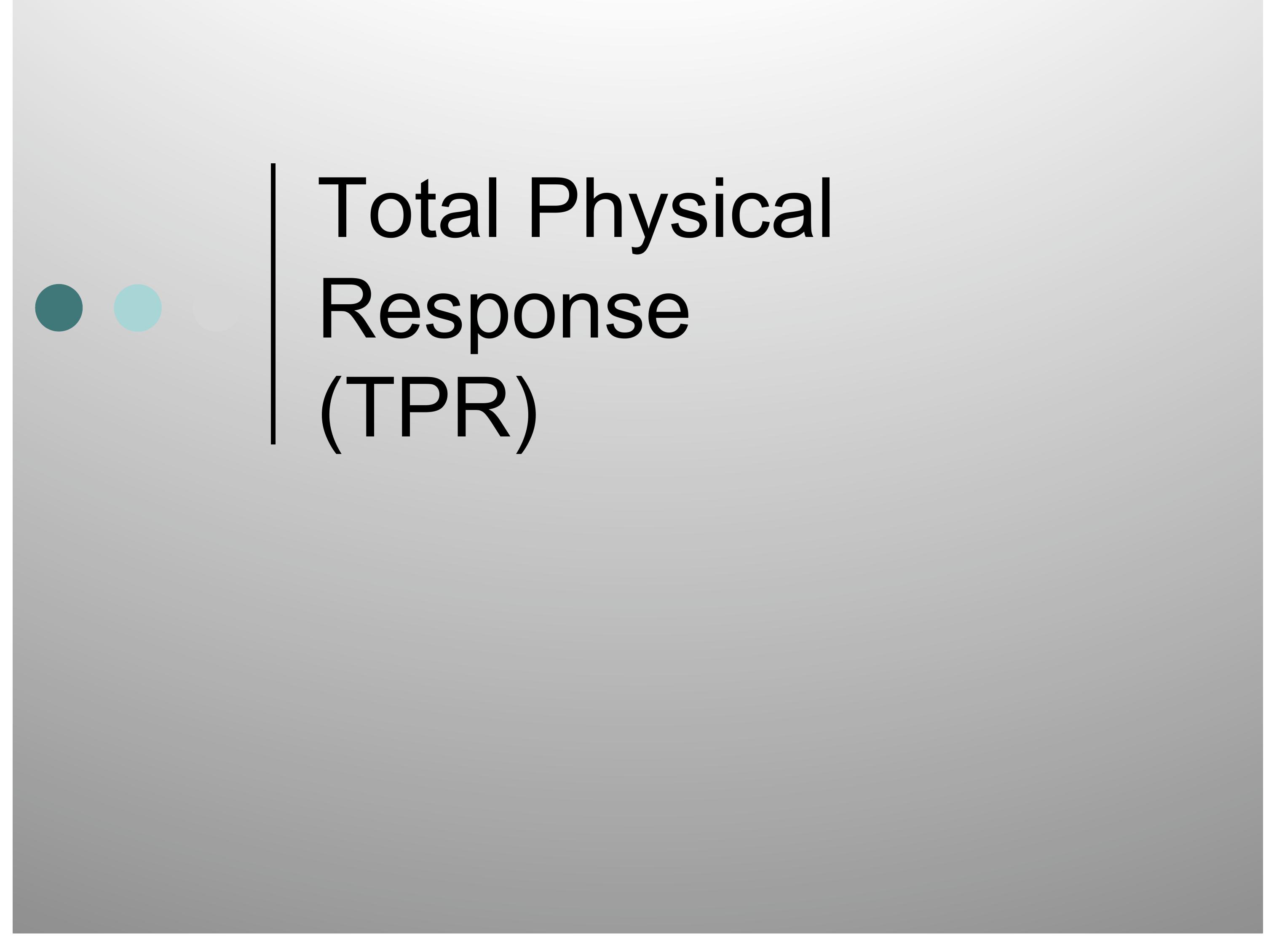 (PDF) Total Physical Response (TPR