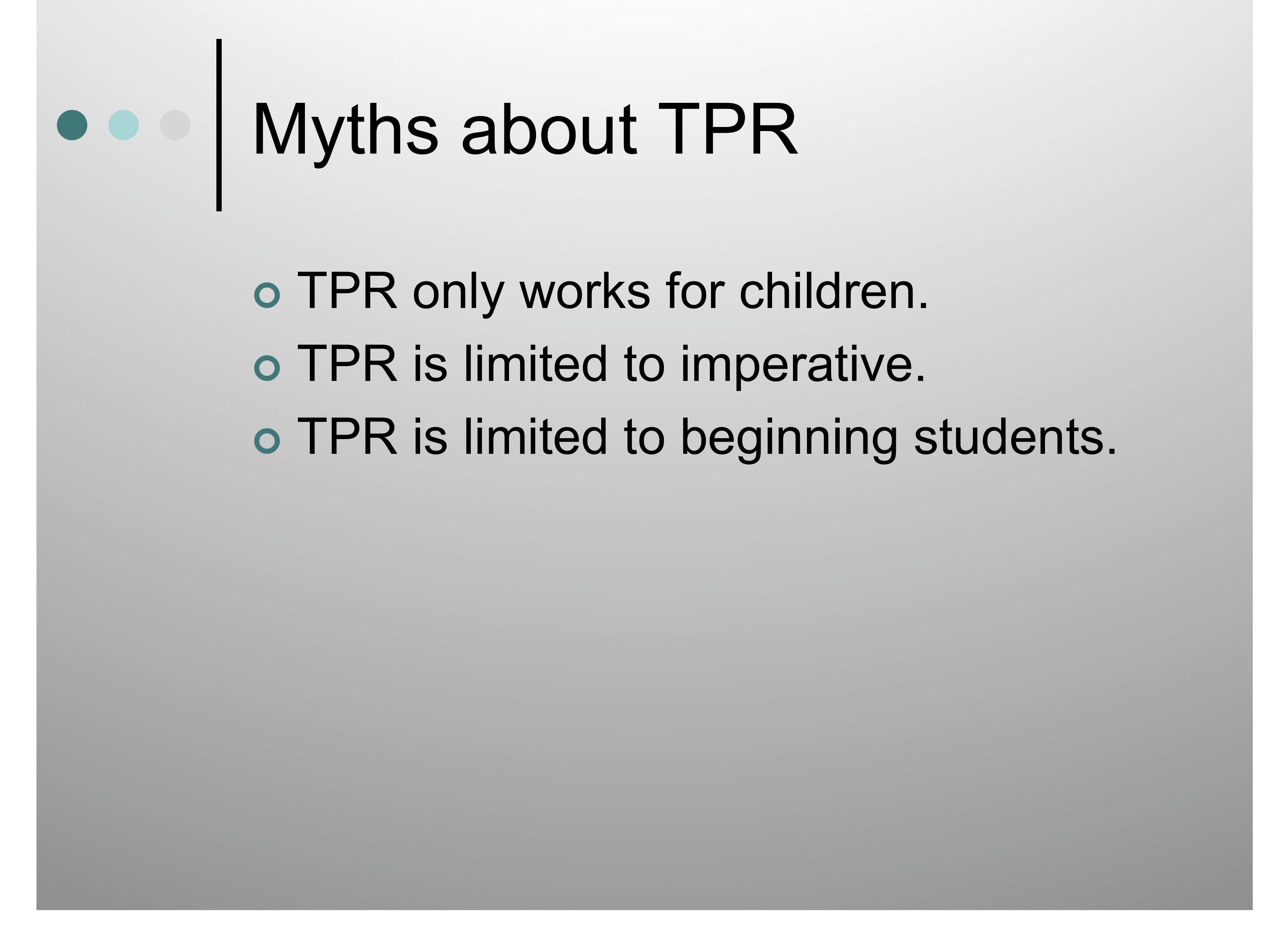 (PDF) Total Physical Response (TPR