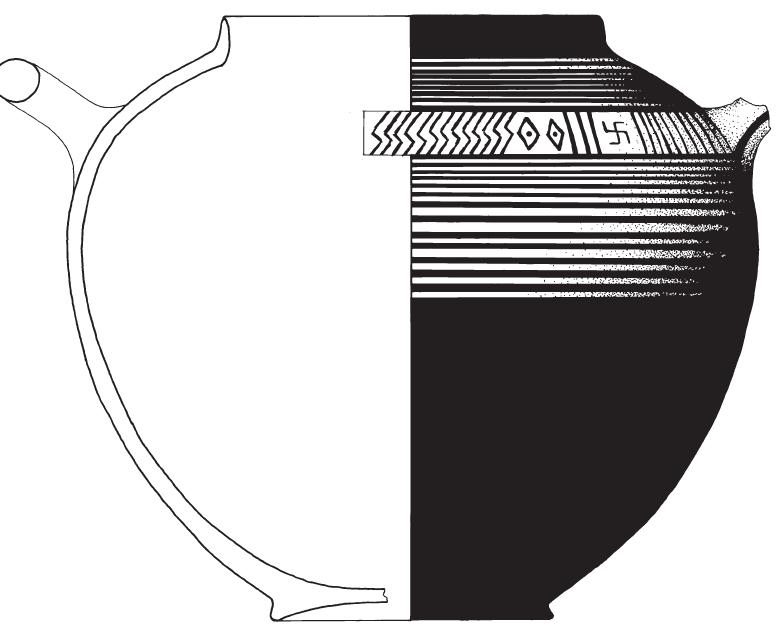 5. corinthian inspired globular pyxis from francavilla