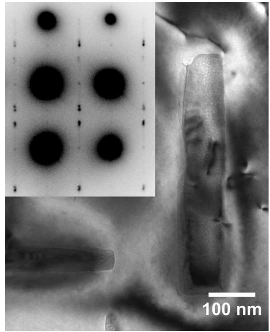 Bright-field tem micrograph of a 6005a specimen after