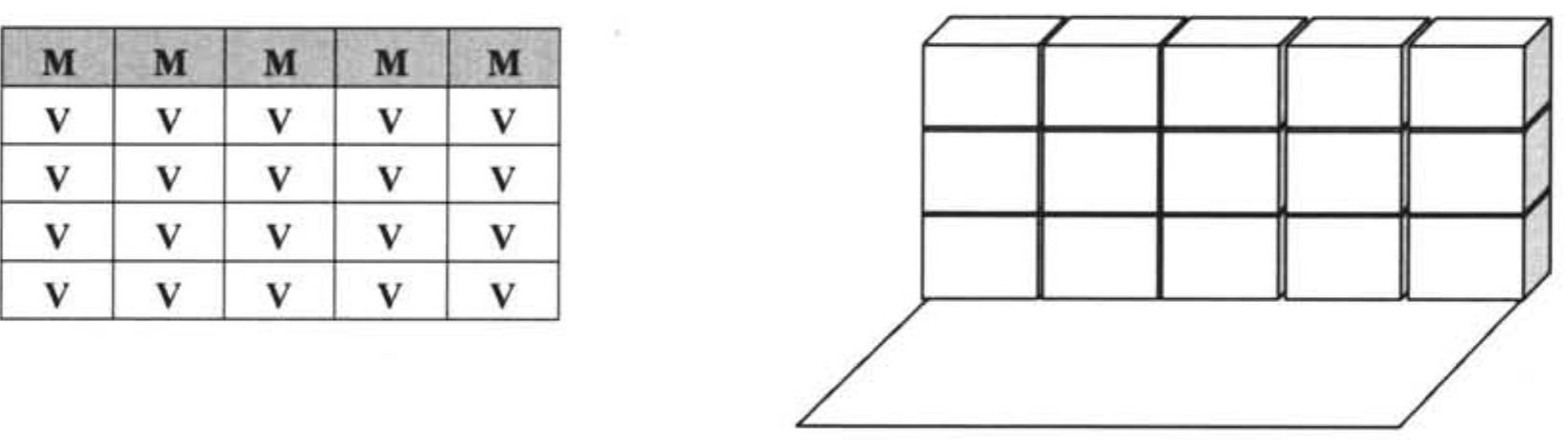 -17 spatial arrangement of a 4-story mansion (front 2s, back