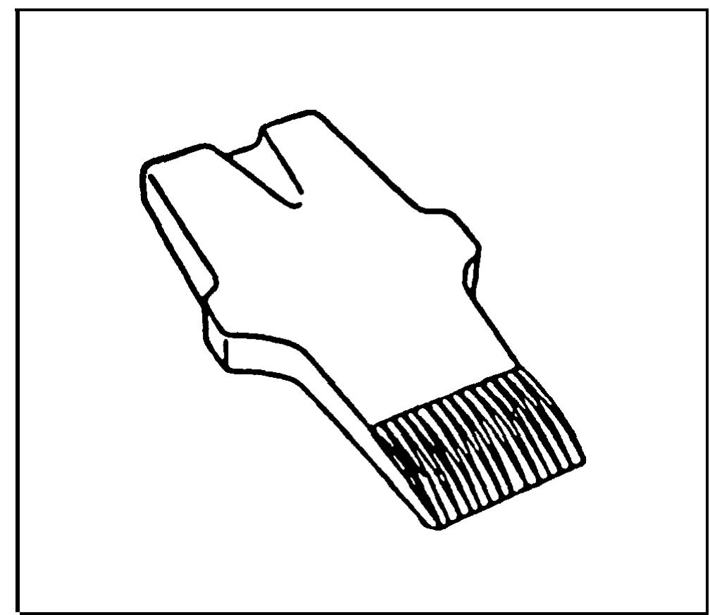 -43. hard-facing ditcher teeth welding procedures: apply