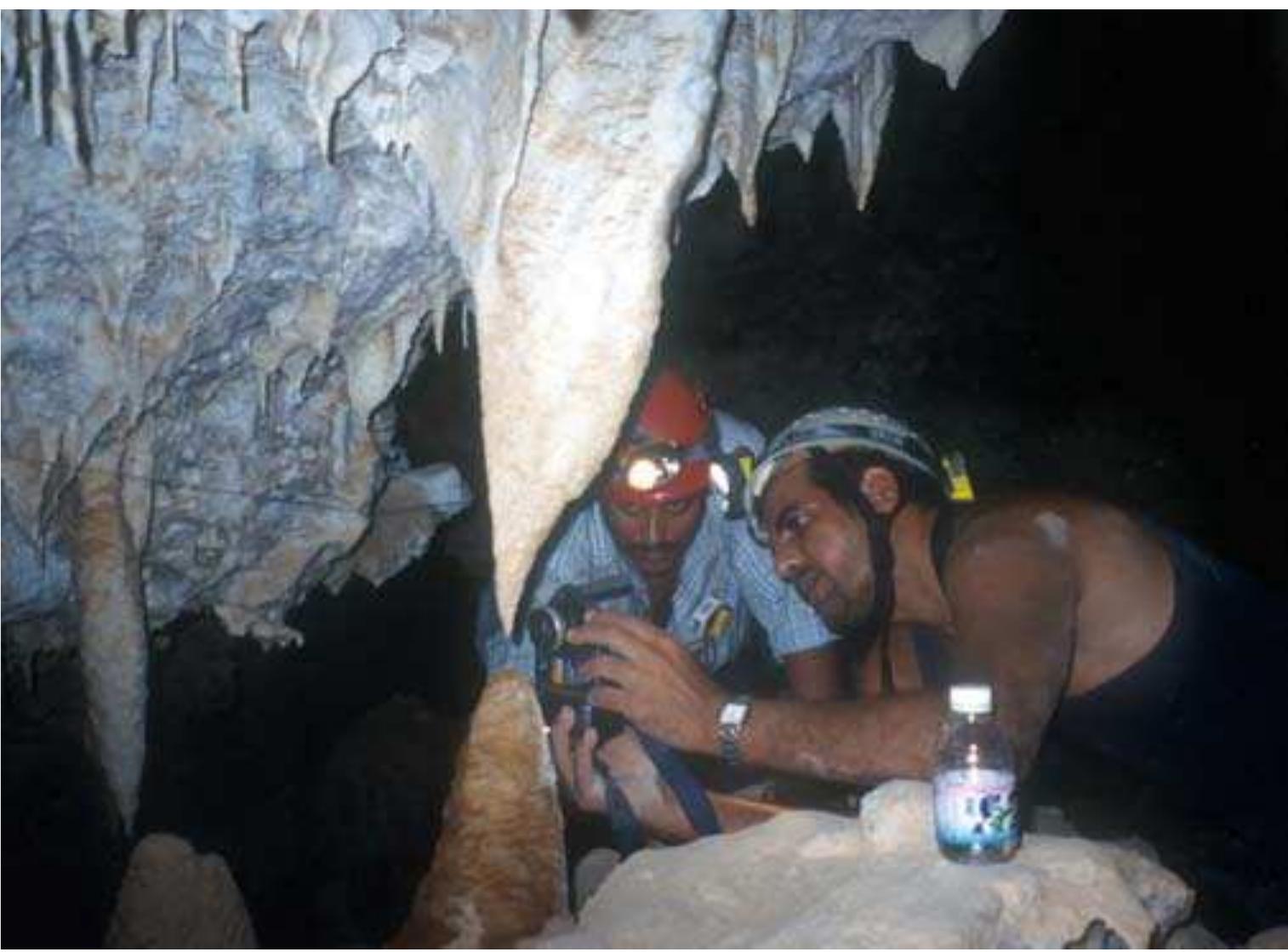 Figure 8 - Maps of Caves Surveyed by Saudi Geological