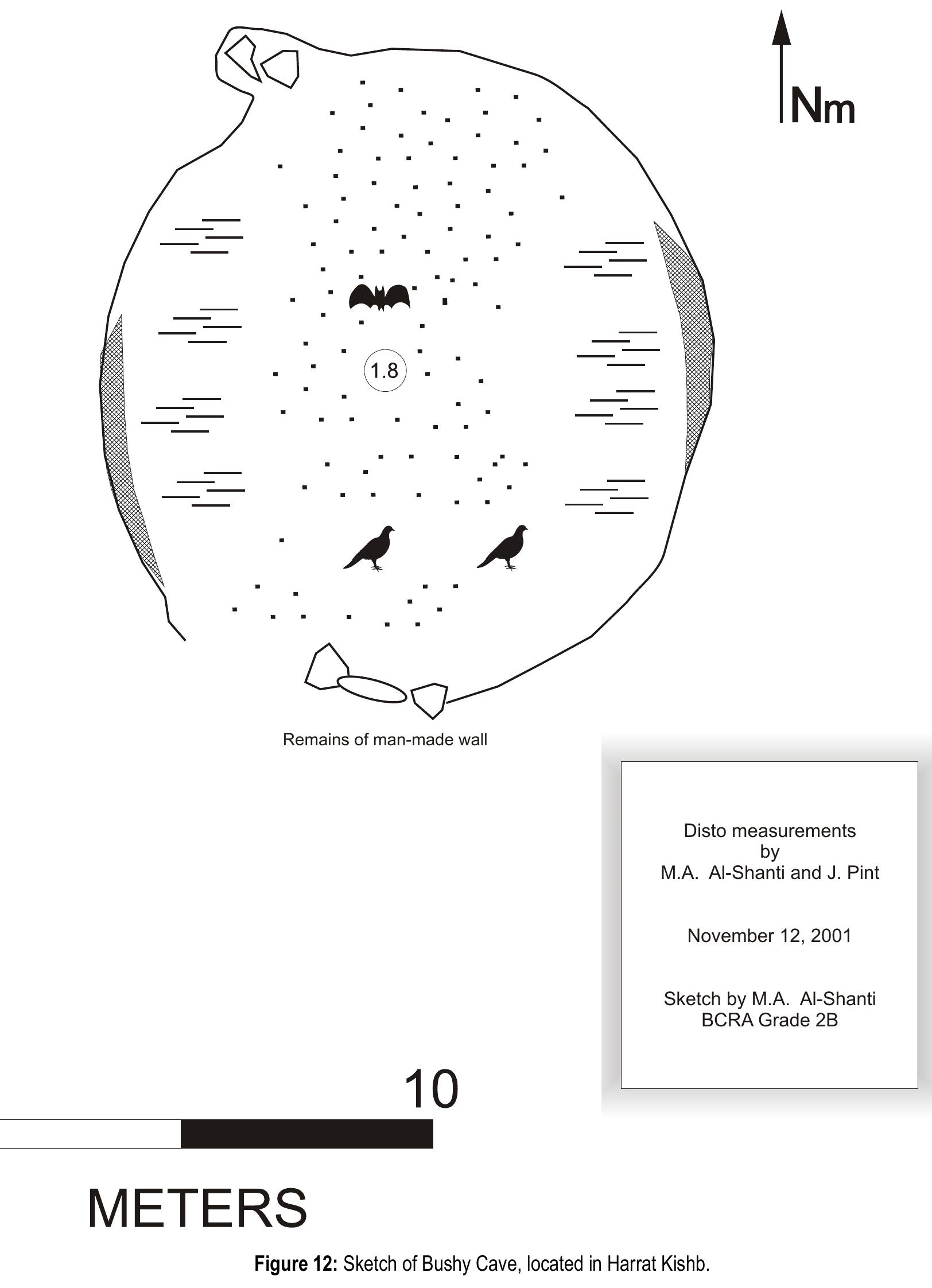 Figure 12 - Maps of Caves Surveyed by Saudi Geological