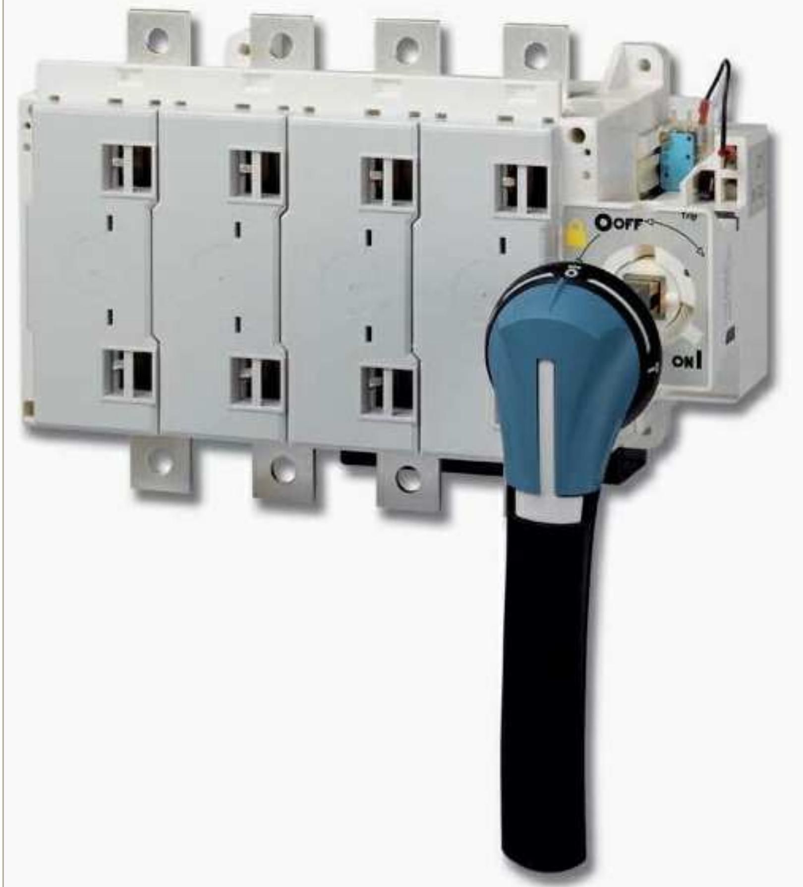 Figure 4 - Differences between disconnectors, load switches,