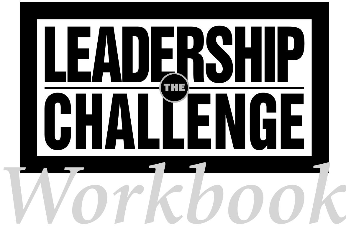 Figure 2 - The Leadership Challenge Workbook