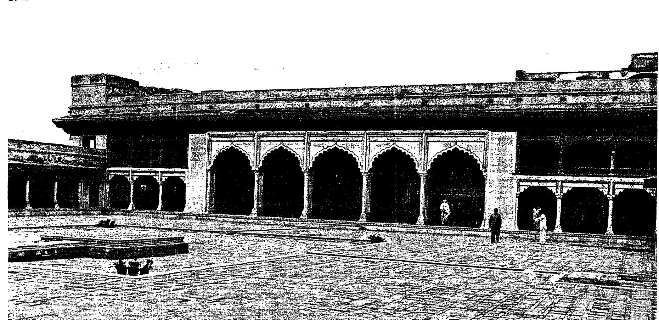 Lahore fort. shah burj (shish mahal). completed 1631-32.