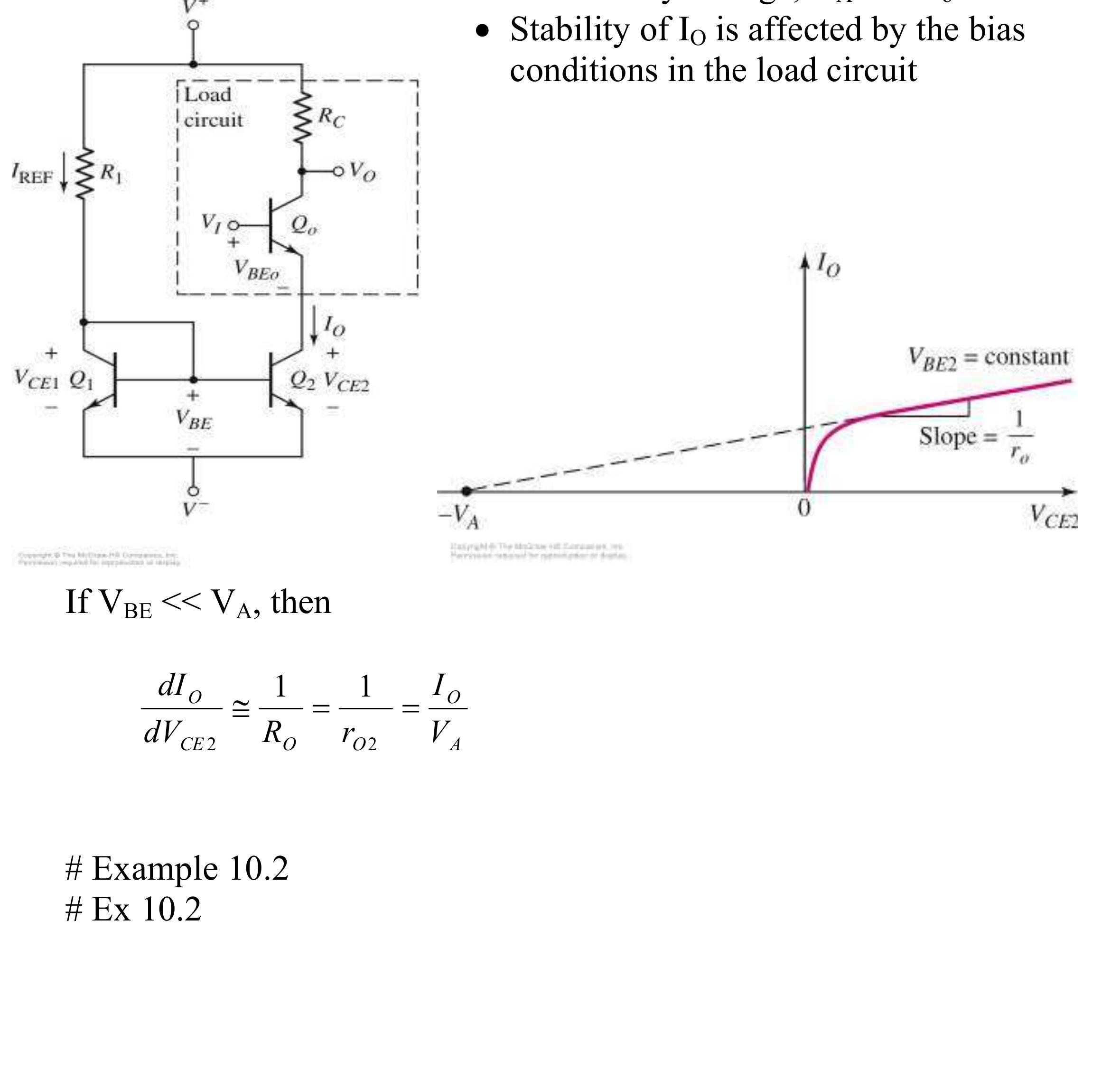 Figure 2 - Chapter 10 BJT Current Source