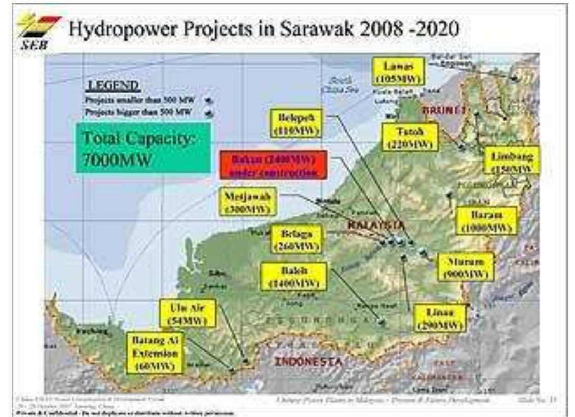 Figure 5 - Feasibility study of Murum Dam Project