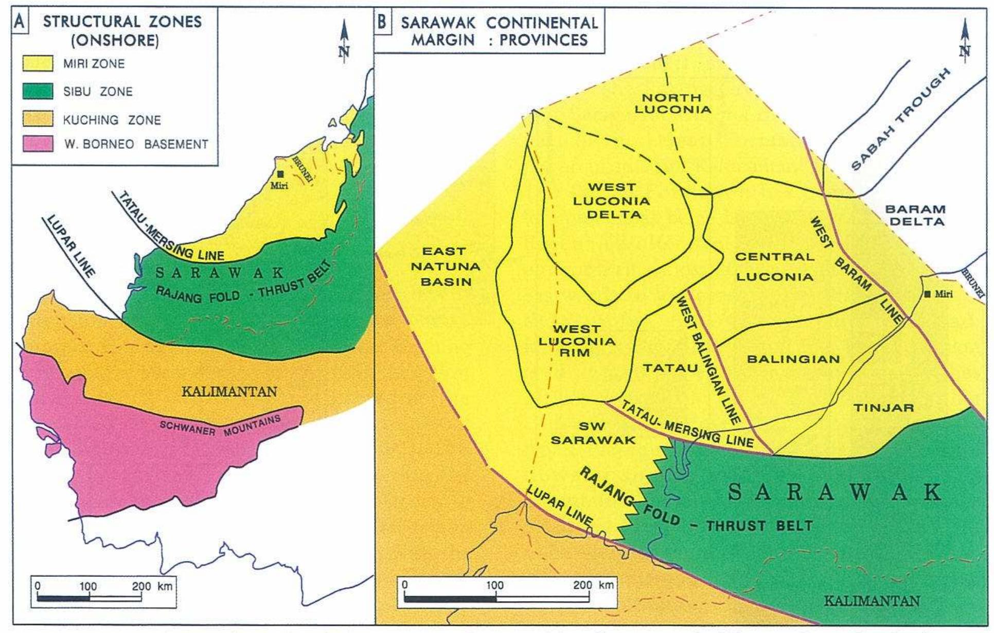 Chapter 12. Geological setting of Sarawak