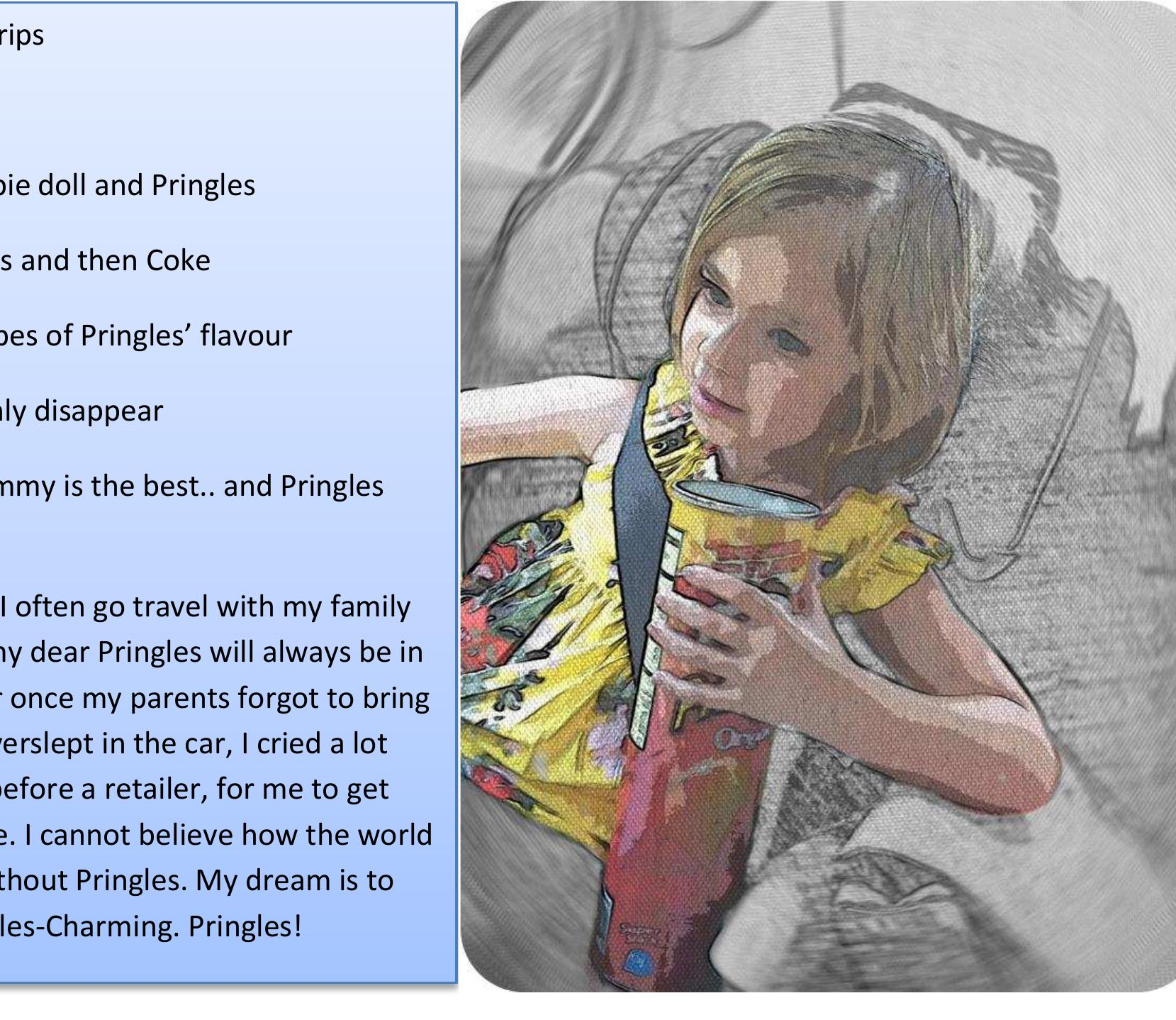 B: pen portrait of pringles’ youth-customers - cindy (own