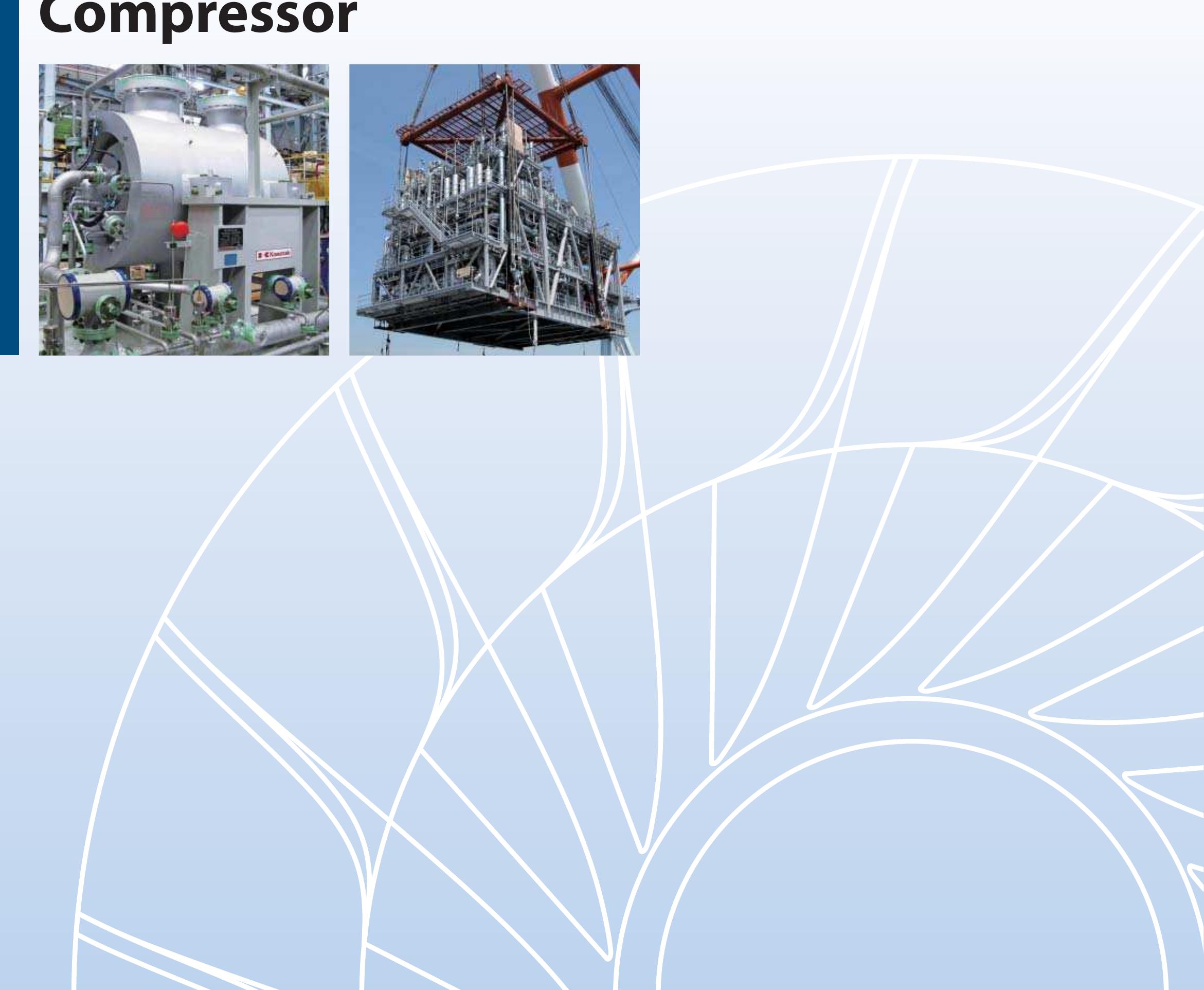 Figure 1 - Kawasaki Centrifugal Compressor