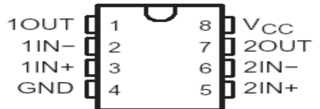 Ldr sensor is connected to lm358 shown in fig.10. the lm358