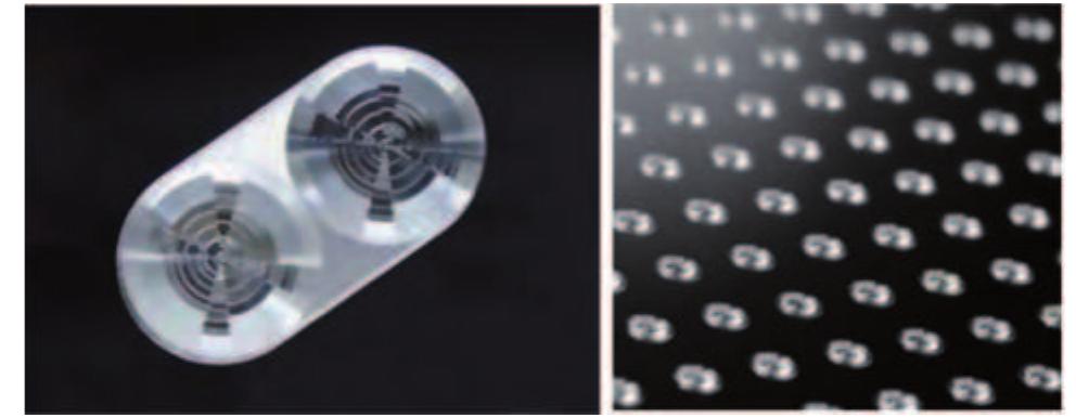 Led flash lenses for mobile phone fabricated by wafer- level